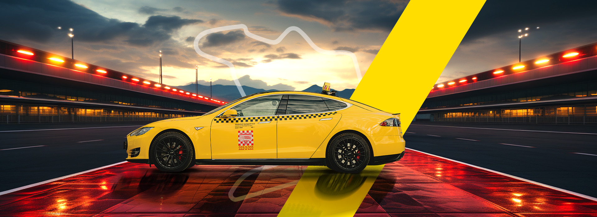 A FŐTAXI a Formula 1 Magyar Nagydíj hivatalos szállítópartnere